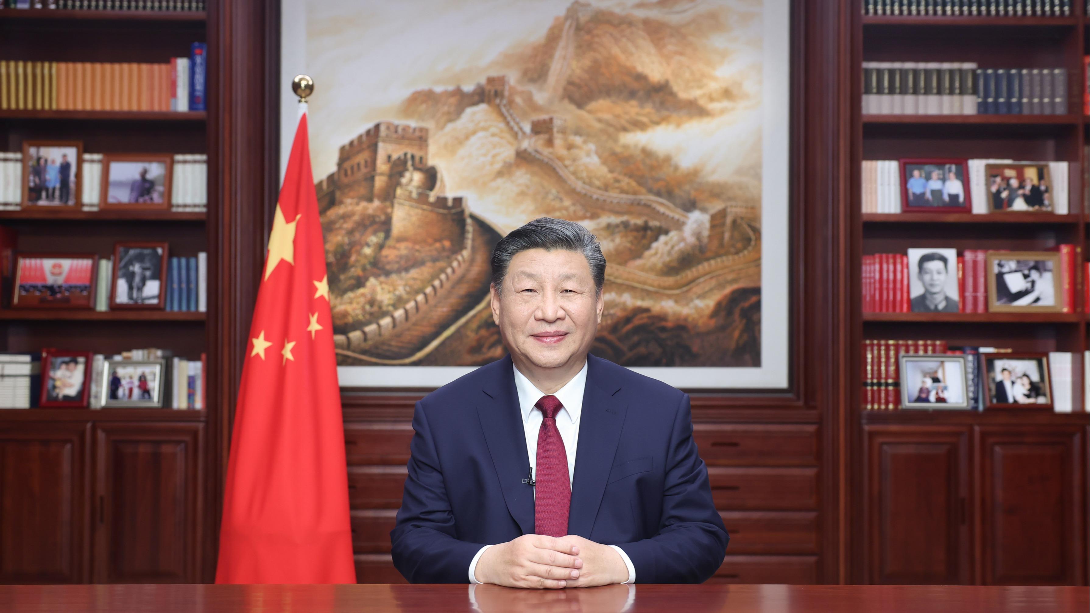 Discurso do presidente Xi Jinping pela passagem do ano novo de 2024 ...