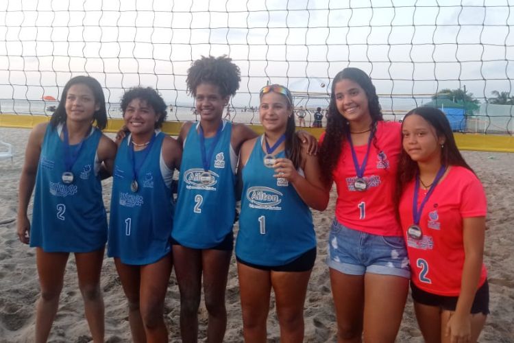 INE/Sport é campeão da etapa regional de Vôlei de Praia Sub-19 Feminino ...